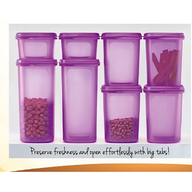 Smart Saver Set Oval Tupperware 8pcs | Shopee Malaysia