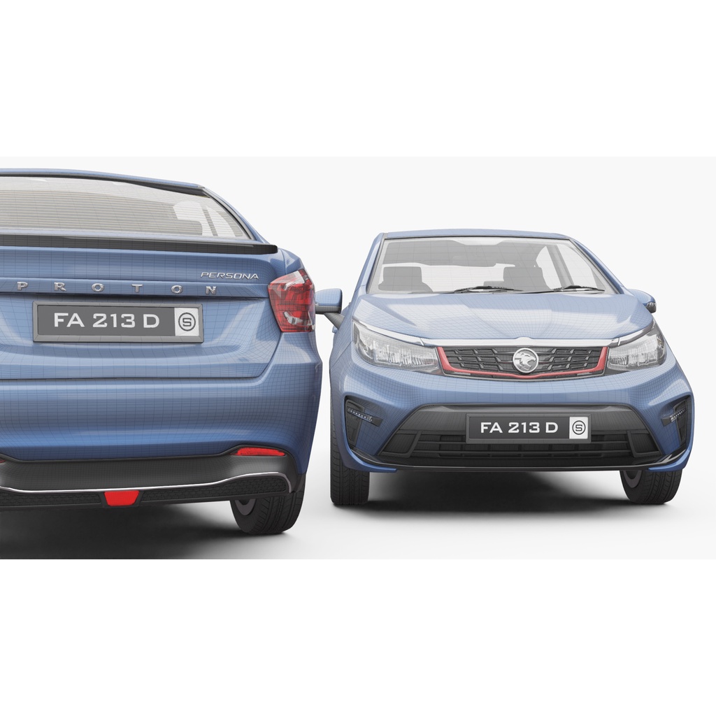 Softcopy Proton Persona VVT 2022 3D Model Asset (not diecast!) | Shopee ...