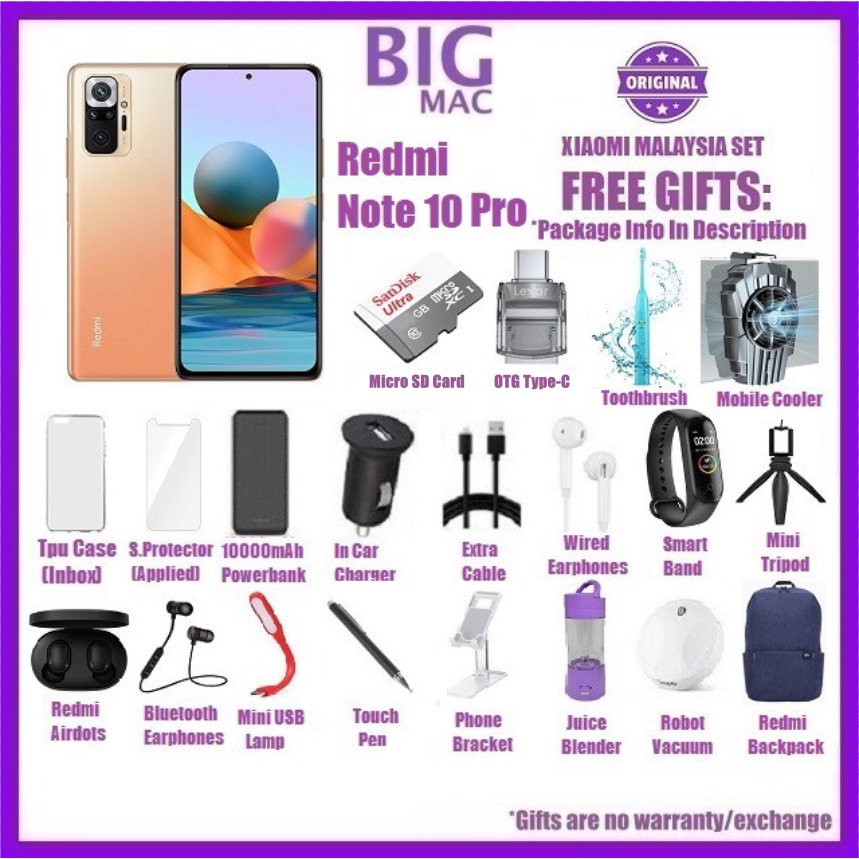 Redmi Note 10 Pro Redmi Note 10s Mi 11 Lite 8+128GB 4G LTE Original Mi ...