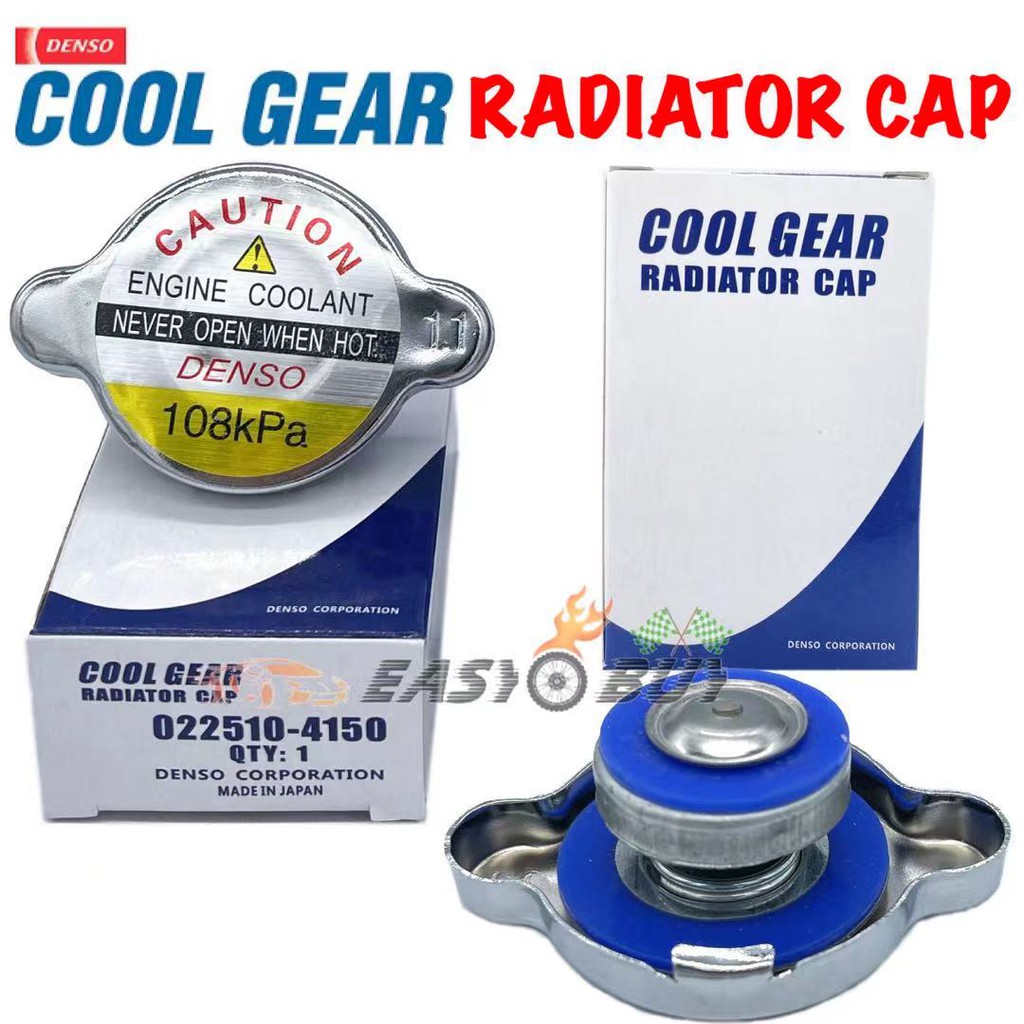 DENSO COOL GEAR RADIATOR CAP R124 R125 R126 R148 (100% ORIGINAL) / 1PCS ...