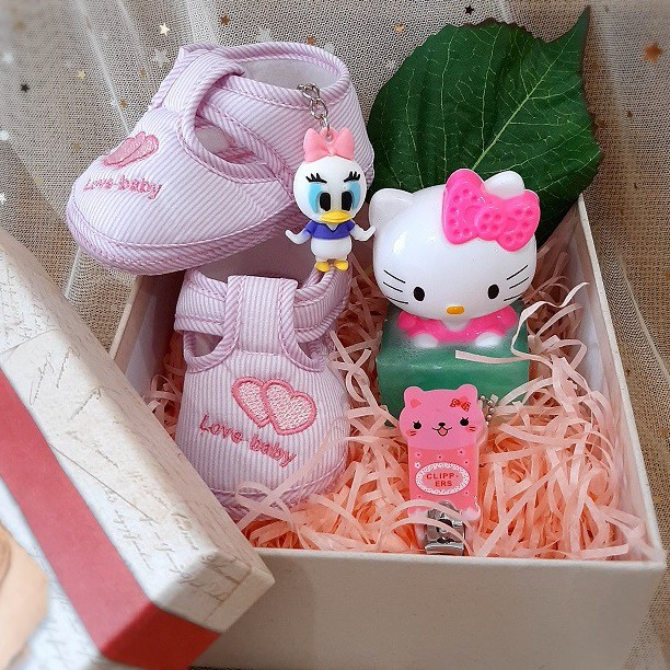 Hamper Hadiah Set Bayi Sabun / Soap Bar Gift Box For Newborn Baby (With ...