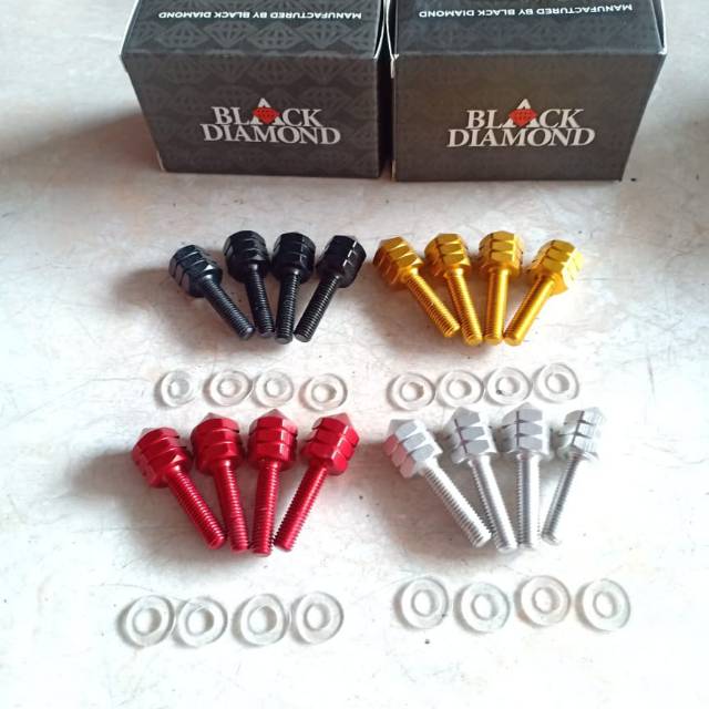 Probolt Visor Bolts Windshield BLACK DIAMOND Nmax Aerox Adv Xmax Pcx ...
