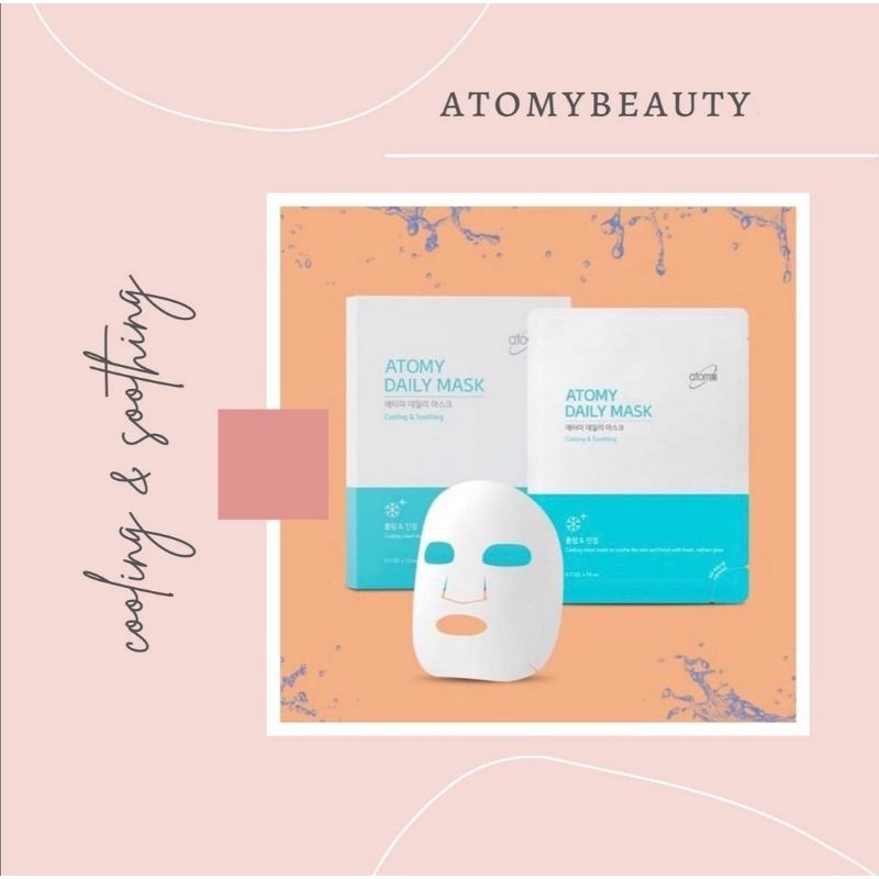 Atomy Daily Mask (cooling & soothing) | Shopee Malaysia