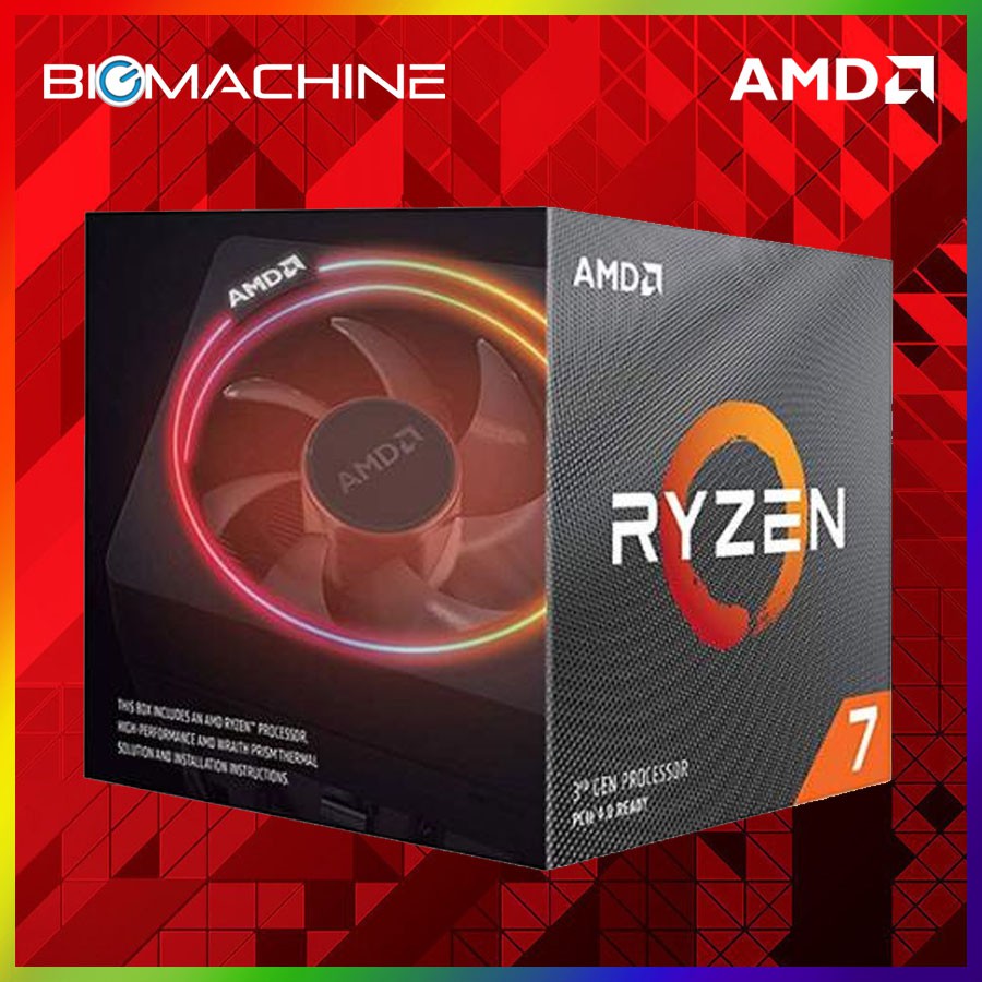 AMD Ryzen 7 2700x | 3700X | 3800X | 5700G | 5700X | 5800X Processor (M ...