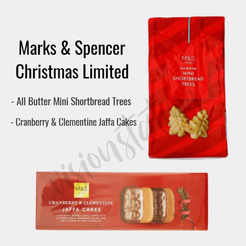 Marks and Spencer M&S Christmas Limited All Butter Mini Shortbread ...
