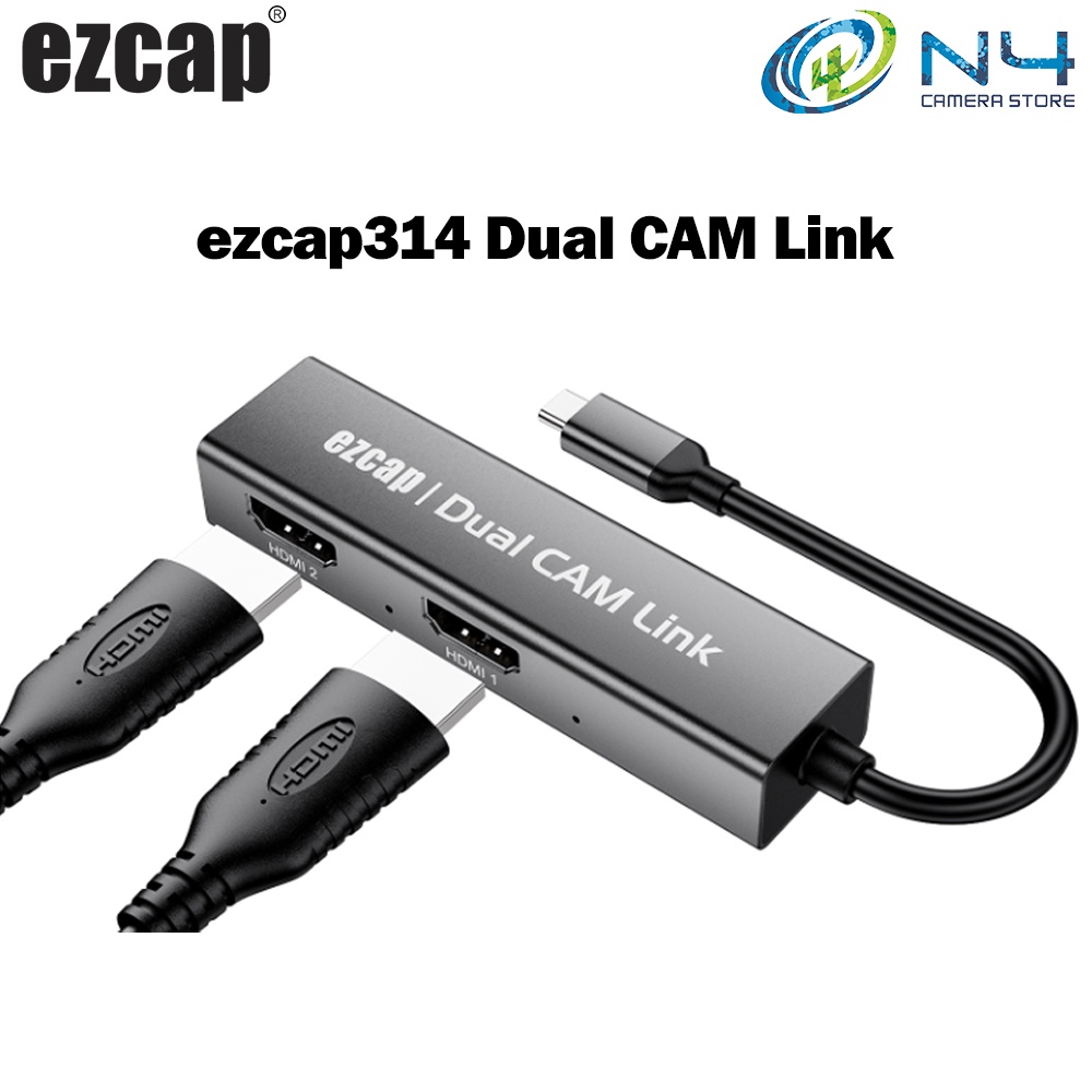 Ezcap 314 Dual CAM Link Easy to Professional Video Streaming | Shopee ...