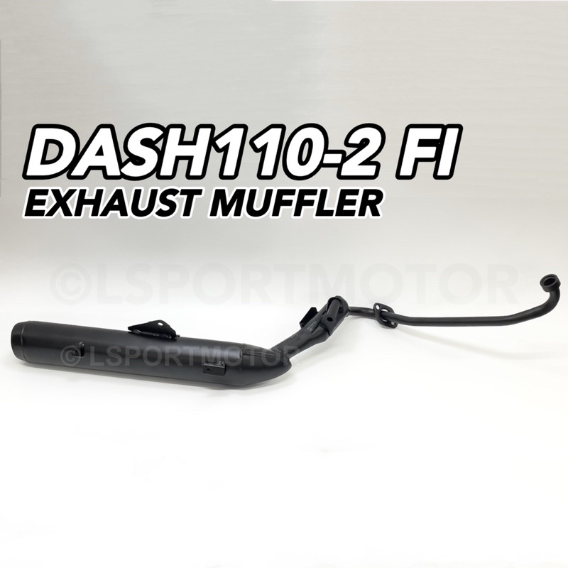 HONDA DASH110-2 FI EXHAUST MUFFLER (STANDARD) EKZOS PIPE DASH 2 FI ...