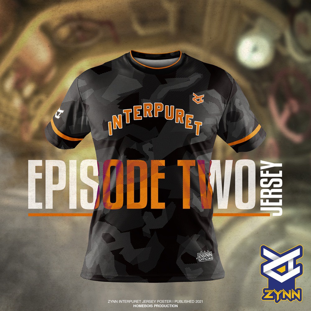 ZYNN INTERPURET "EPISODE TWO" JERSEY 2021 | Shopee Malaysia