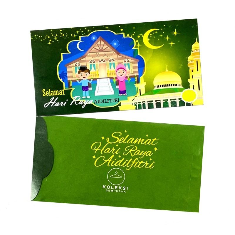 5Pcs Per Pack Sampul Raya Aidilfitri | Sampul Duit Raya 2024 | Sampul ...