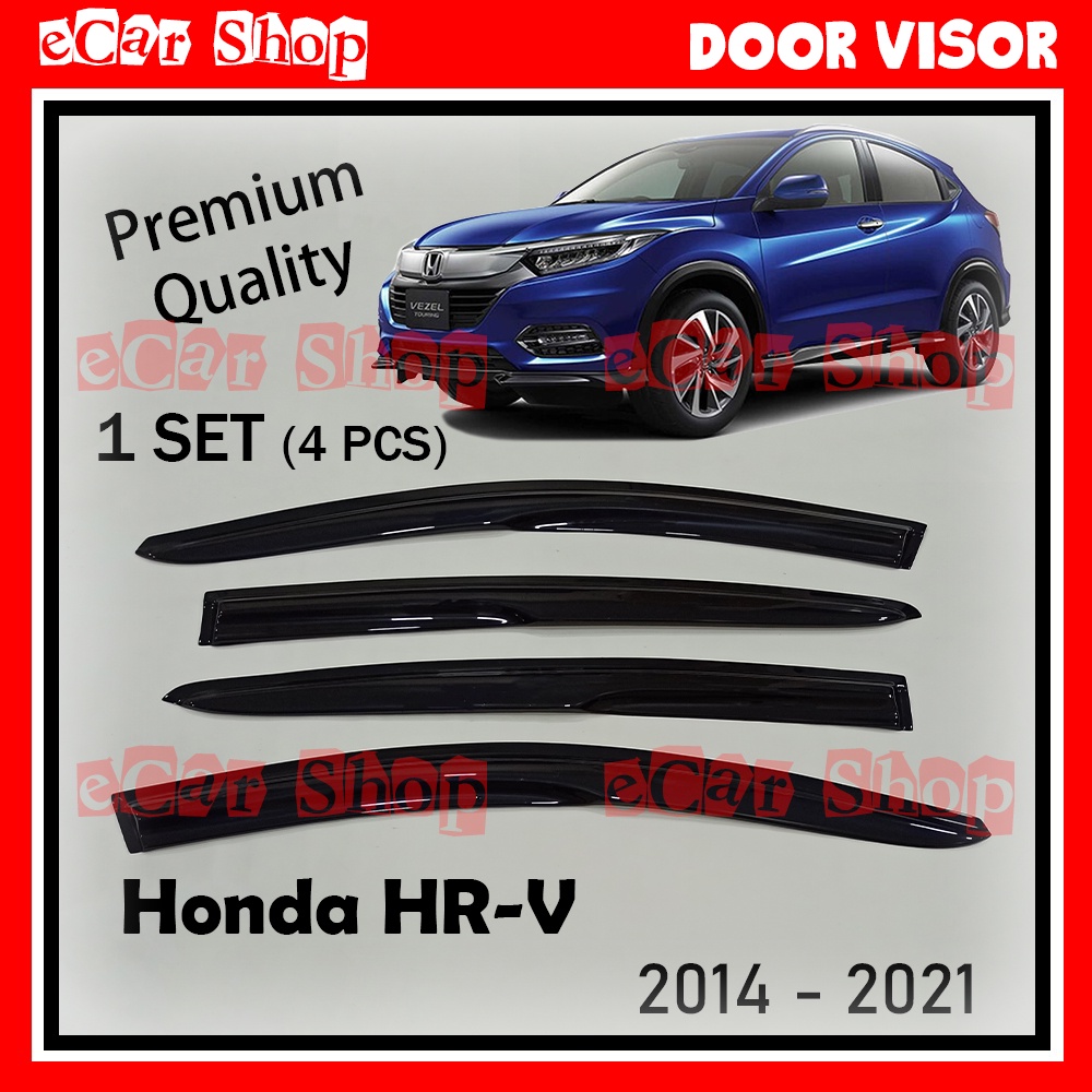 Honda HR-V 2014 Door Visor Mugen HRV 2015 2016 2017 2018 2019 2020 2021 ...