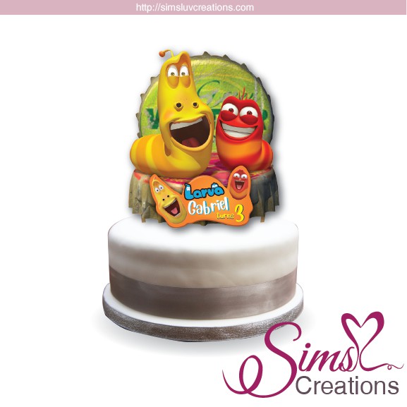 Larva Theme Cake Topper / Cake Centerpiece | Shopee Malaysia