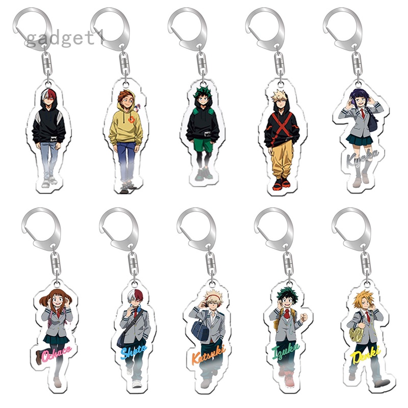 Gadget Anime My Hero Academia Keychain Midoriya Izuku Cosplay Double ...