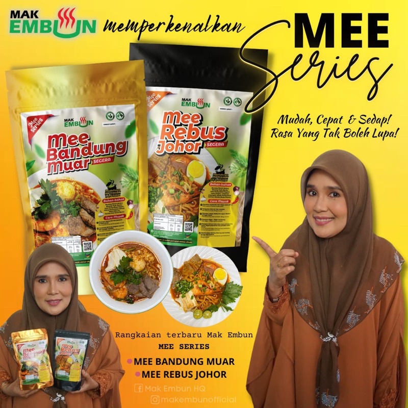 PES MAK EMBUN ( MEE BANDUNG MUAR & MEE REBUS JOHOR) | Shopee Malaysia