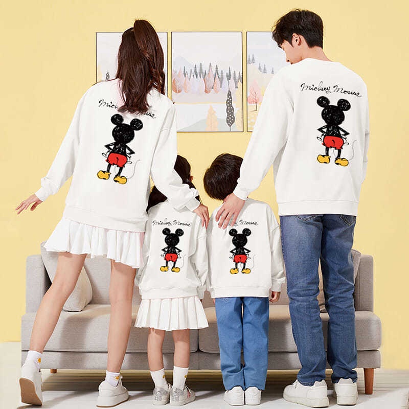 Family Clothing Plus Size Men Women Mother Father Boy Girls Clothes Set ...