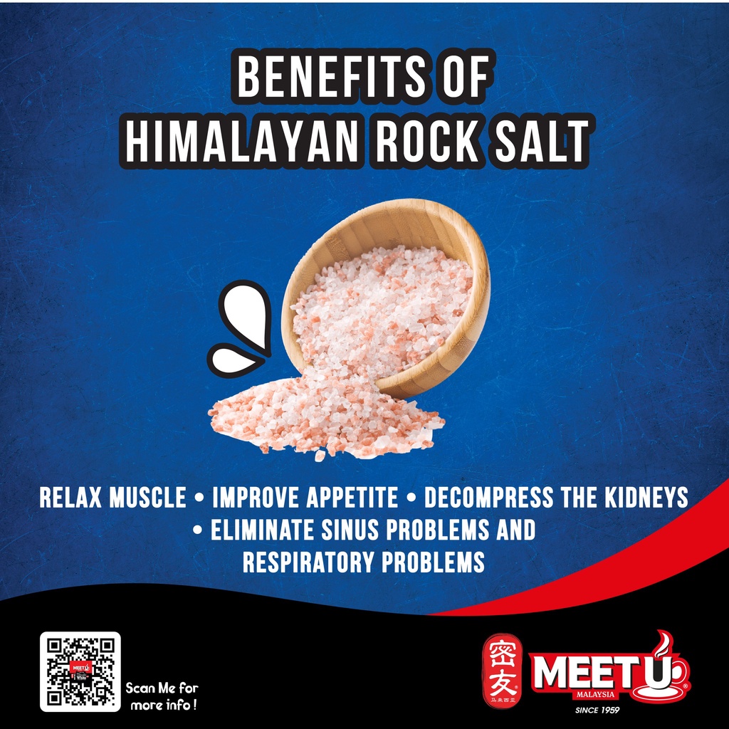MEET U Rock Salt Himalayasan Coffee | Kopi Segera Pracampur Garam Batu ...