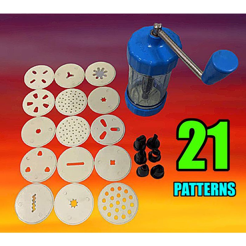 Acuan Murukku Maker Heavy Duty Plastic 21 Patterns acuan maruku plastic ...