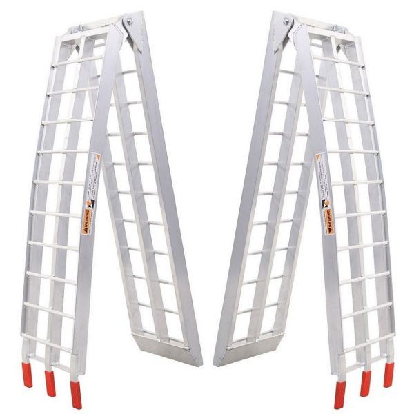 MOTORCYCLE BIKE STAGE FOLDING LADDER RAMP / HEAVY-DUTY MOTOCYCLE BIKE ...