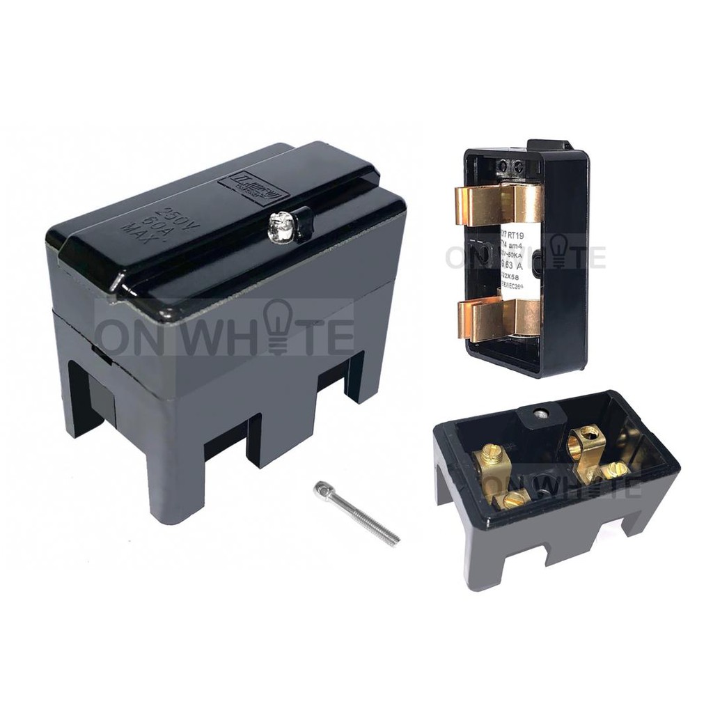 Cut Out Unit 60A C/With Fuse 30A / 60A ( CK / PLK Type ) For TNB KWH ...