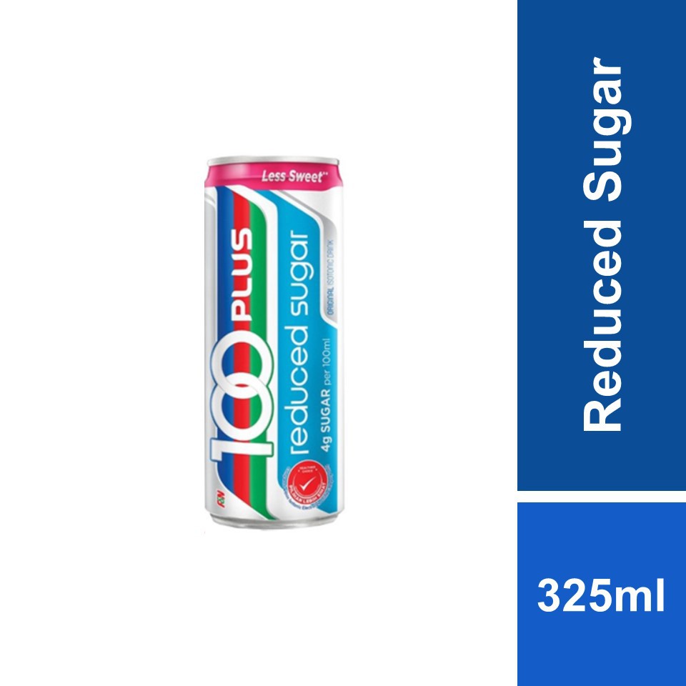[Not For Sale] 100Plus Reduced Sugar 325ml | Shopee Malaysia