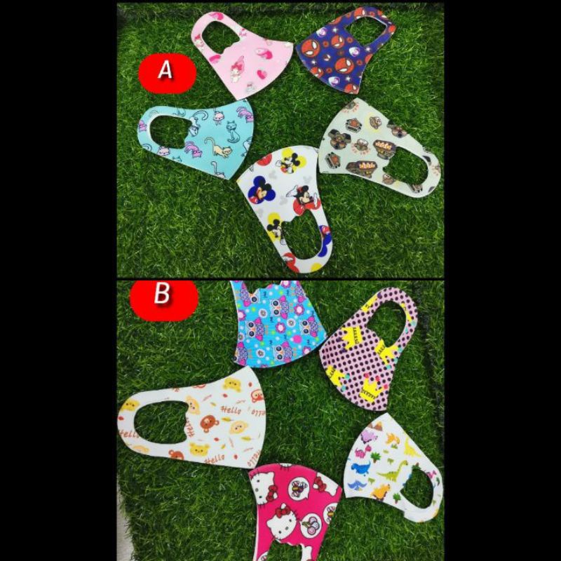 MASK KAIN UNTUK KANAK2(mask for kids) | Shopee Malaysia