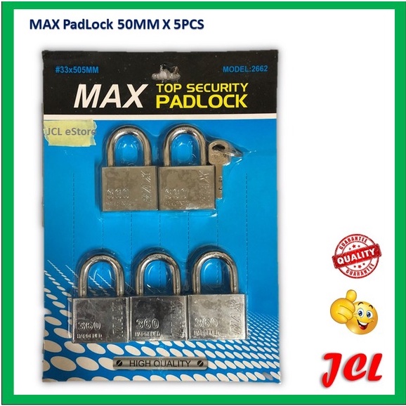 Max Top Security PadLock | Padlocks | Pad Lock Master Key House Lock ...