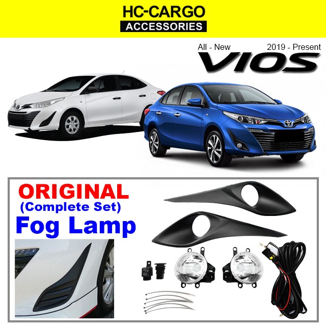 Toyota Vios Fog Lamp 2019 | New replacement Part | Crystal Clear Fog ...
