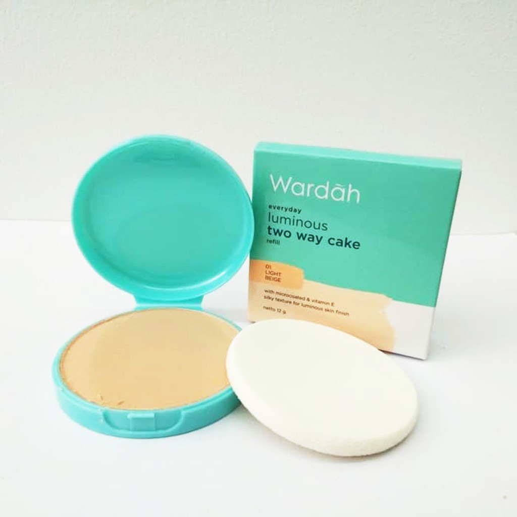 Refill US Wardah Everyday Luminous TWC Two Way Cake Powder REFILL ...
