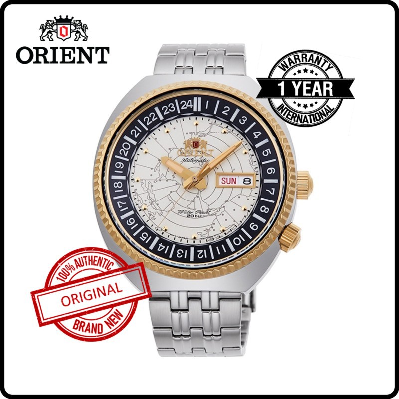 RA-AA0E01S ORIENT REVIVAL Men Original Brand New Automatic Diver White ...