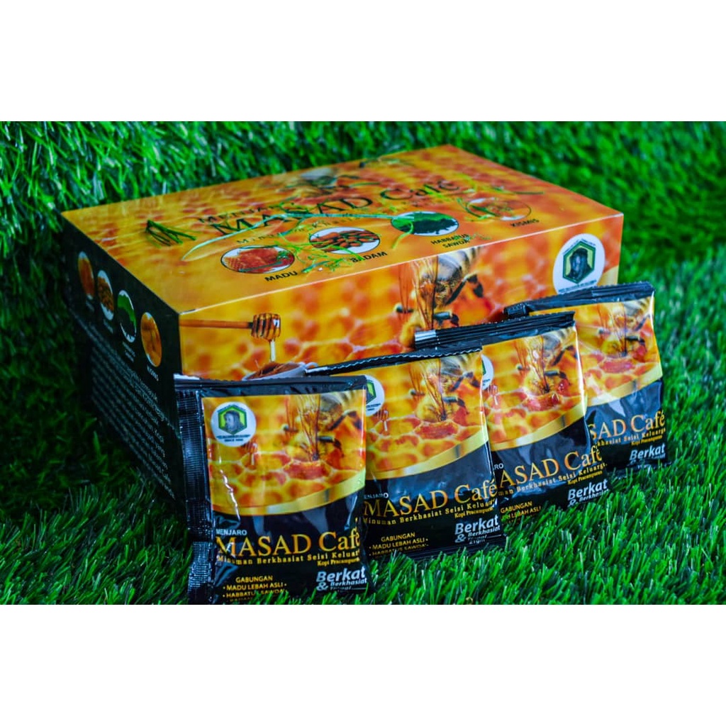 Masad Cafe Madu Berbentuk Serbuk- Honey Coffee- 30 SACHET - Pilihan No ...