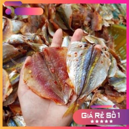 Dried yellow snapper seasoned with spices and seasoned with chili Type ...