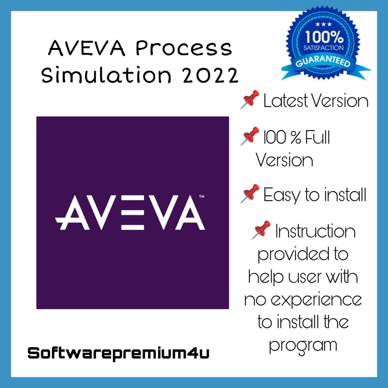 Aveva Process Simulation 2022🔥【latest】🔥 Shopee Malaysia