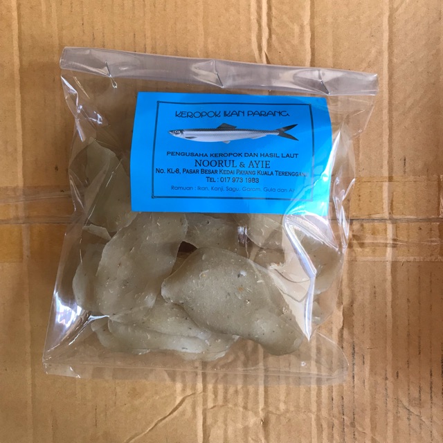 KEROPOK IKAN PARANG (keping besar) 100g | Shopee Malaysia