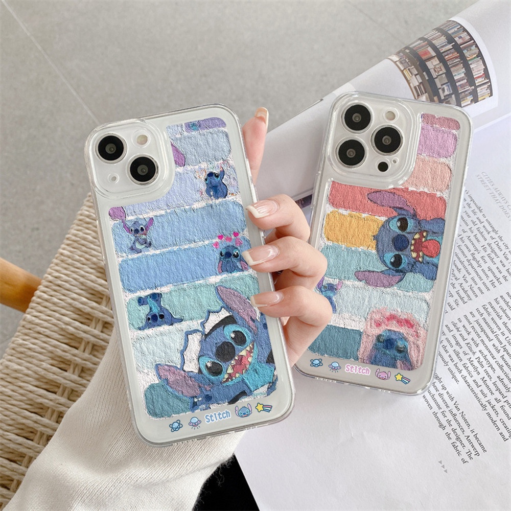 Disney Stitch Phone Casing For iPhone 13 12 11 X XS Pro Max XR Lilo ...
