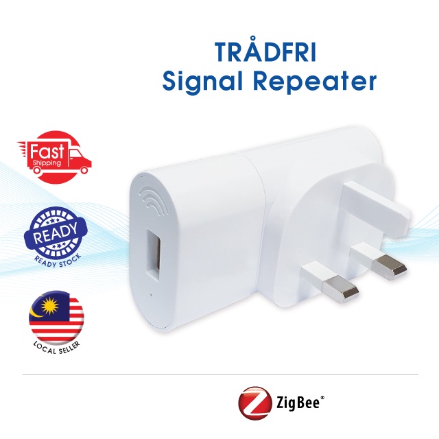 Ready Stock📢 IKEA TRADFRI Signal Repeater with UK 3-Pin Plug | Shopee ...