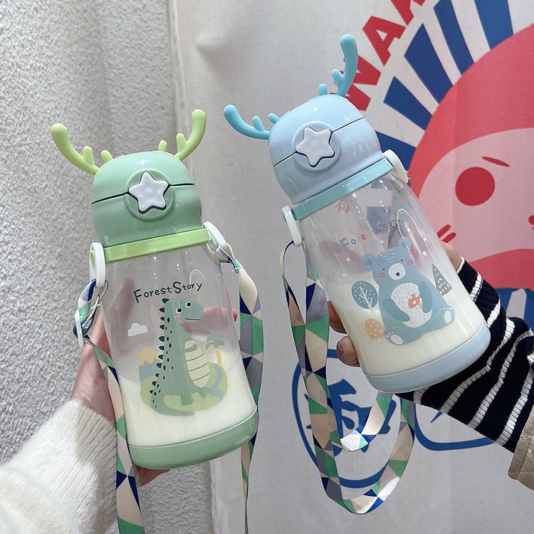 Ready stock 600ML Water Bottle Water Cup Portable Student Water Bottle ...