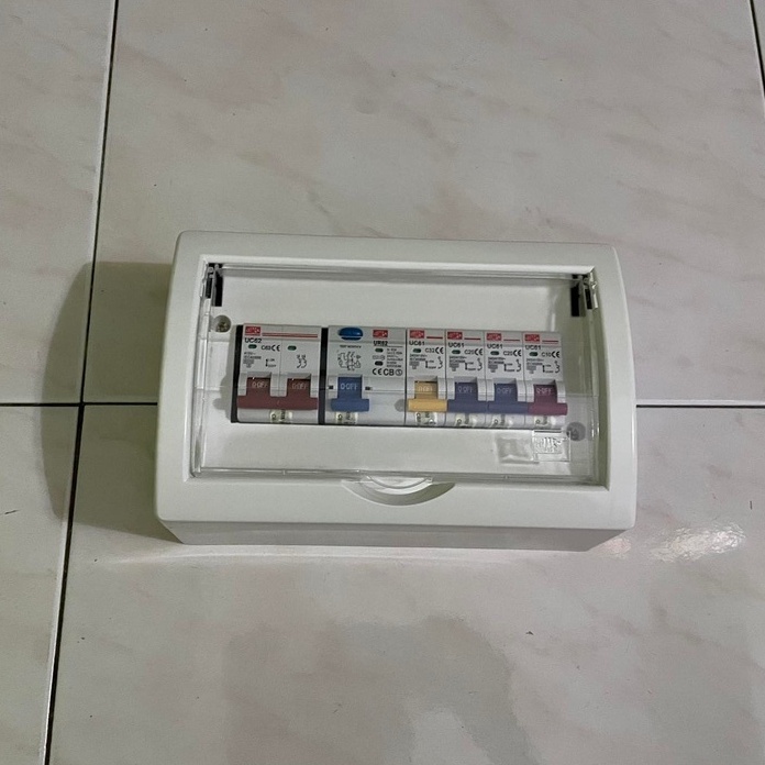 ELECTRIC KOTAK SUIS MAIN ELECTRICAL BOX FULL SET CONSUMER BOX 8.5 WAY 1 ...