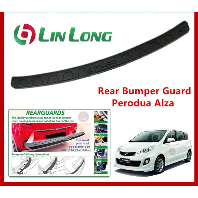 PERODUA ALZA REAR BUMPER GUARD | Shopee Malaysia