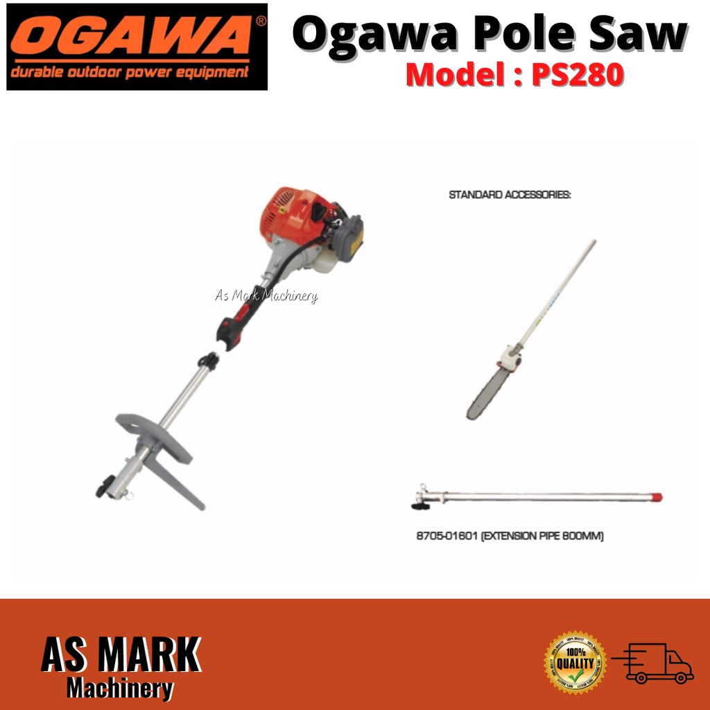 MESIN POTONG DAHAN PANIER PNT250(10 kaki) 10 FEET LONG POLE PRUNER SAW ...