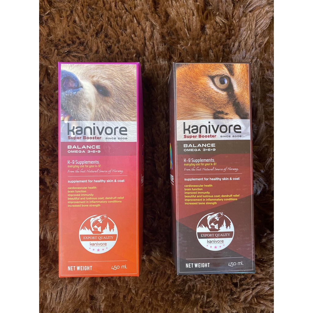 KANIVORE SALMON OIL SUPPLEMENT BOOSTER ORIGINAL (Skin & Coat Booster ...