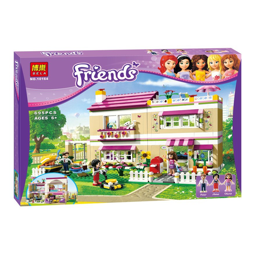 Lego Bela Friends Toys Contents 695pcs (Series 10164) | Shopee Malaysia