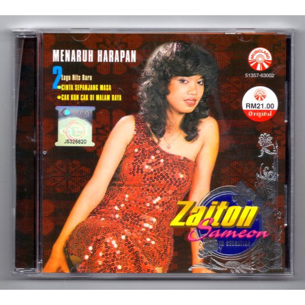 ZAITON SAMEON - IN SENSATION (CD ORIGINAL) | Shopee Malaysia
