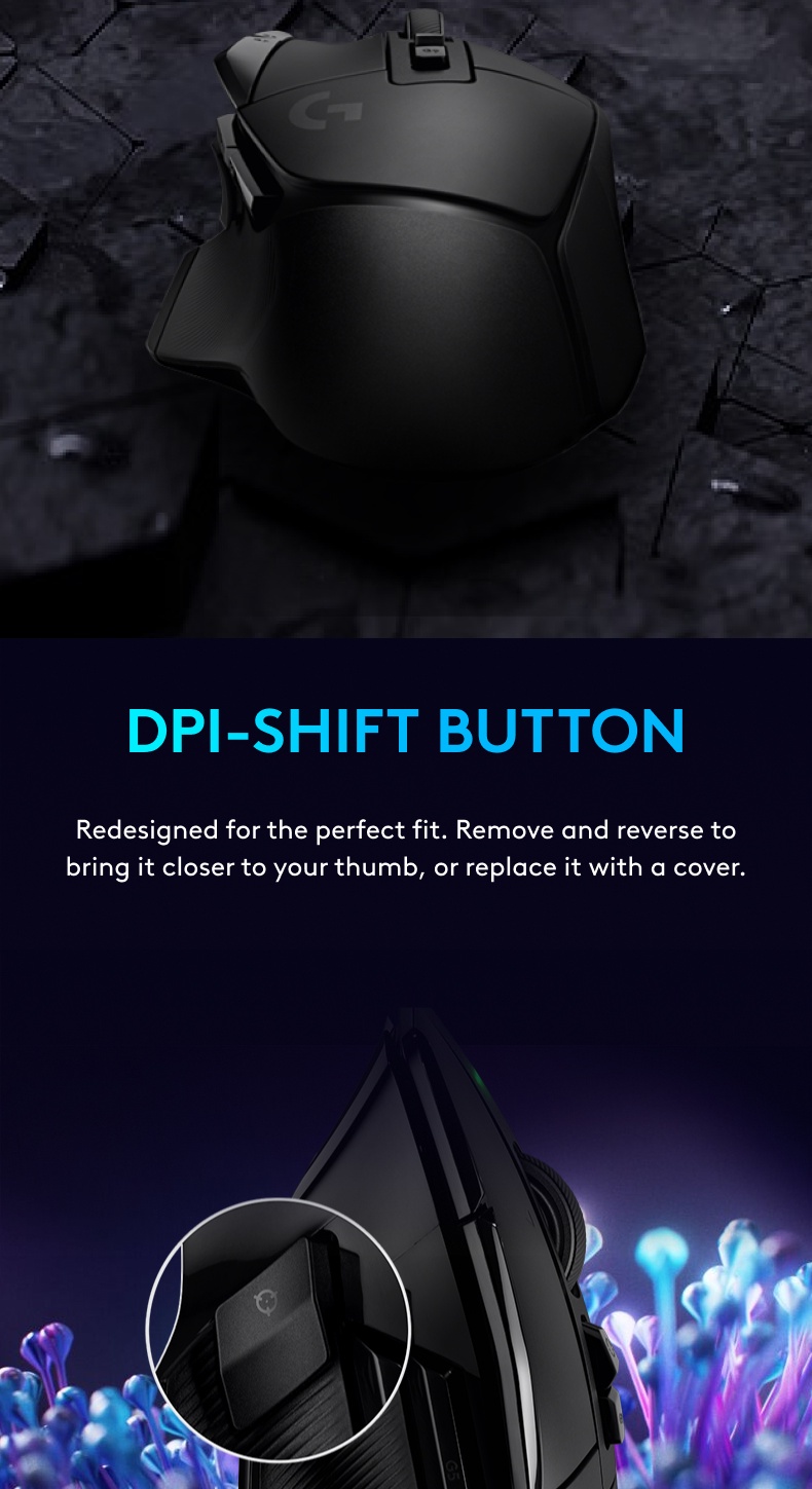 Logitech G502 X Lightspeed Wireless Gaming Mouse Optical Mouse With ...