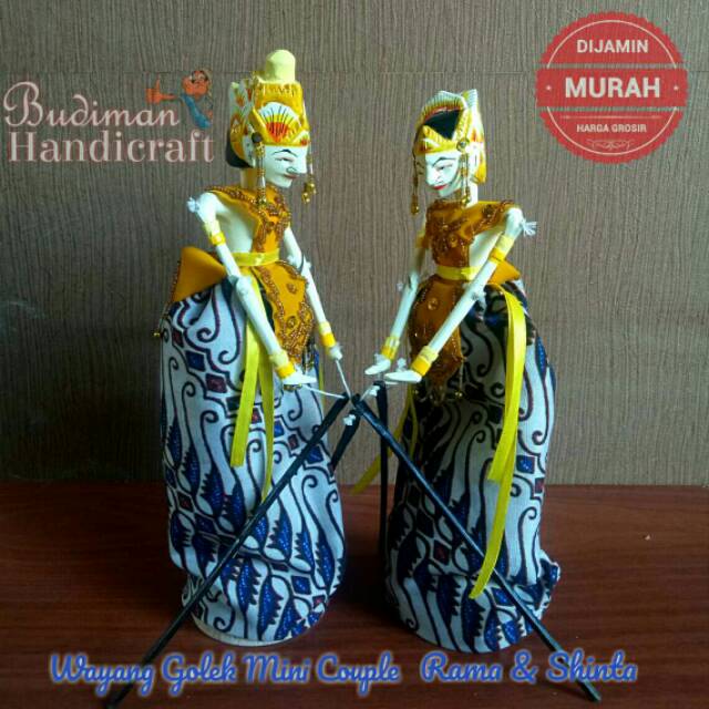 Mini Couple Rama & Shinta Puppet uk 30cm | Shopee Malaysia