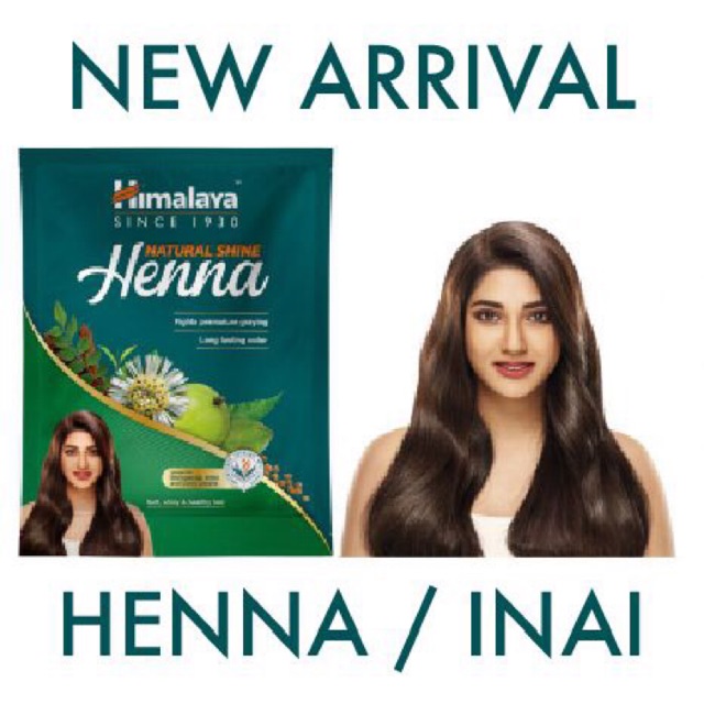 Himalaya Natural Shine Henna / Inai rambut | Shopee Malaysia
