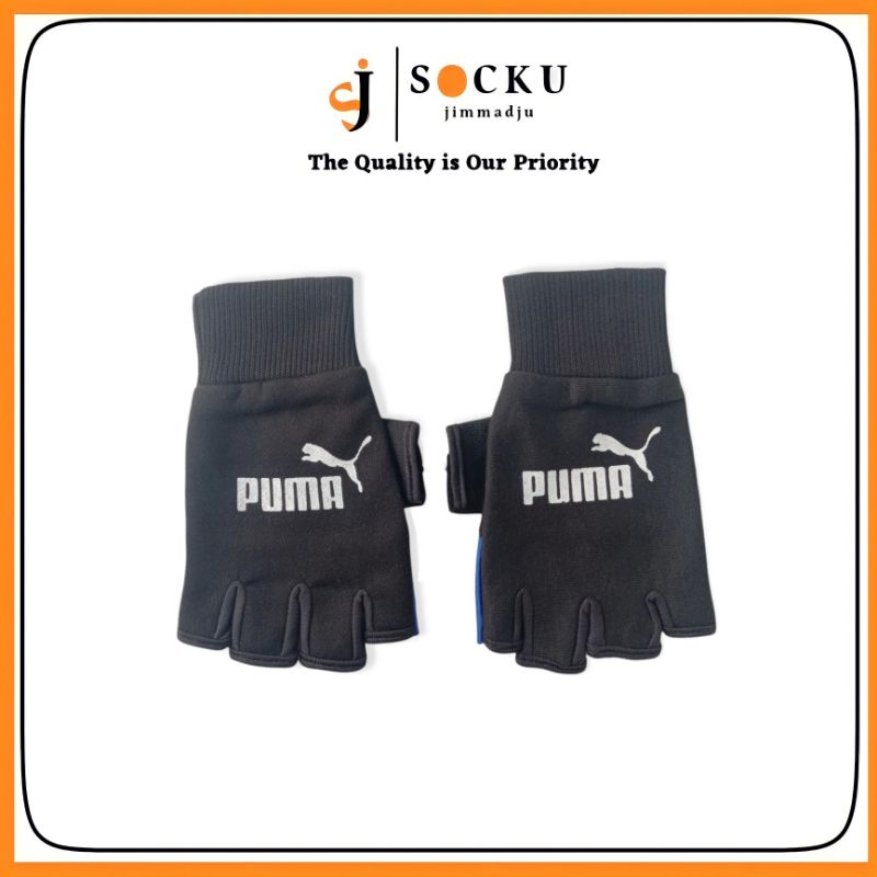 Puma Logo Half Finger Gloves by Socku | Shopee Malaysia