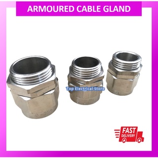 BRASS GI CABLE GLAND ARMOURED CABLE METAL G204 G206 G254 SWA CABLE ...