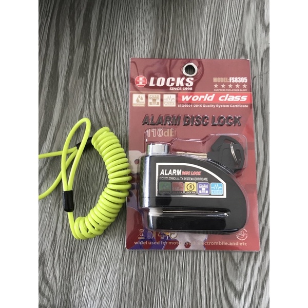 ALARM DISC LOCK WATERPROOF | Shopee Malaysia