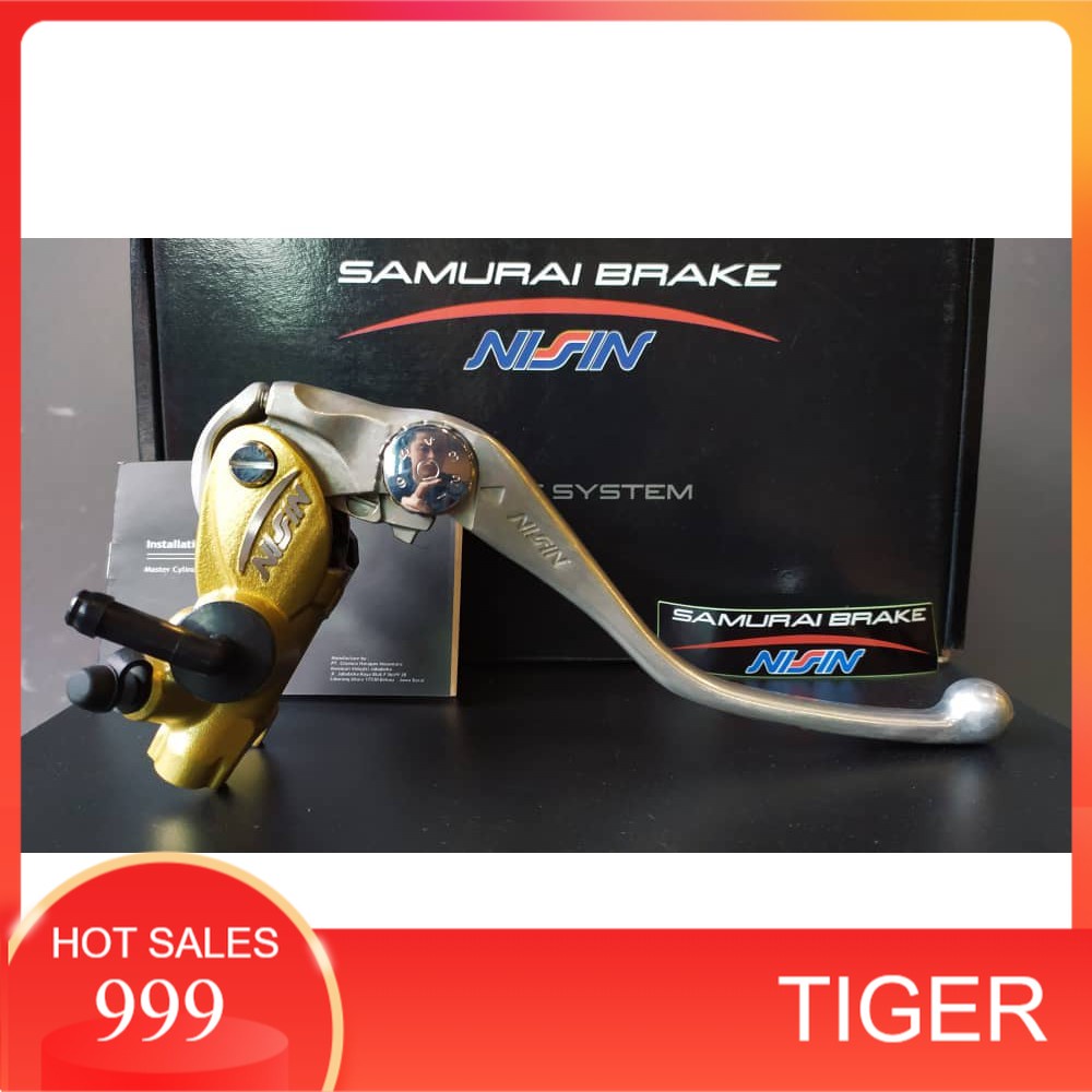 Original Nissin Samurai Brake Master Pump Adjustable Gold R15 R25 R3 R6 ...