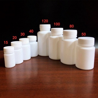 Medicine Bottle, White Capsule Container, Botol Ubat Kapsul Kosong ...