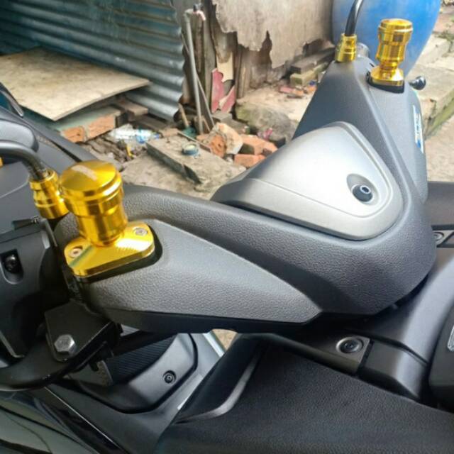 Yamaha NMAX - AEROX - VARIO 150-YAMAHA cnc stamp brake fluid cap ...